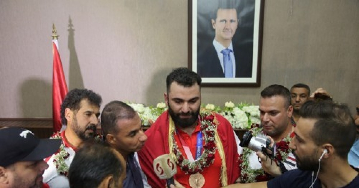 SYRIA OLYMPICS ATHLETE ASAAD RETURN