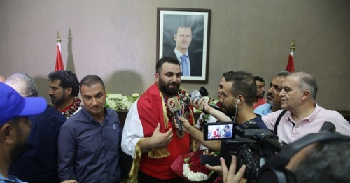 SYRIA OLYMPICS ATHLETE ASAAD RETURN