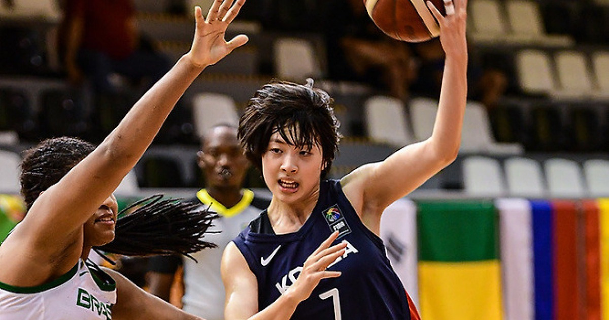 [JB포토] U19 여자농구월드컵, 박소희 '패스 받아'