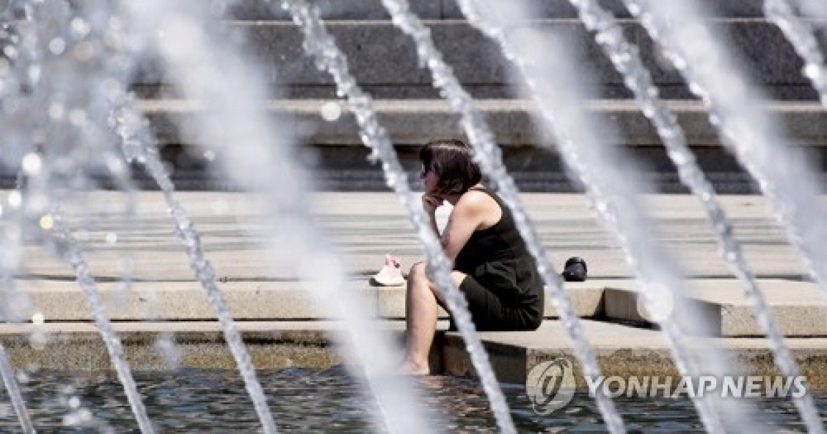 USA WASHINGTON HEAT WAVE