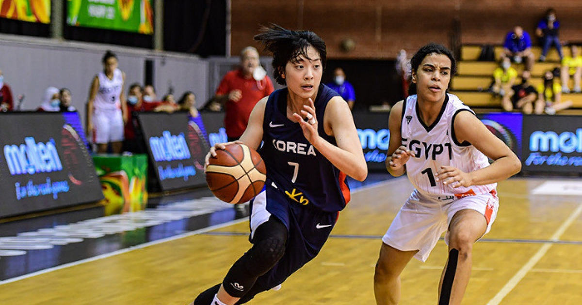 [JB포토] U19 여자농구월드컵, 박소희 '안으로 더 들어가야지'