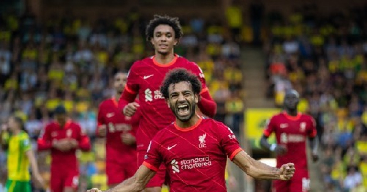 (SP)BRITAIN-NORWICH-FOOTBALL-PREMIER LEAGUE-NORWICH CITY VS LIVERPOOL