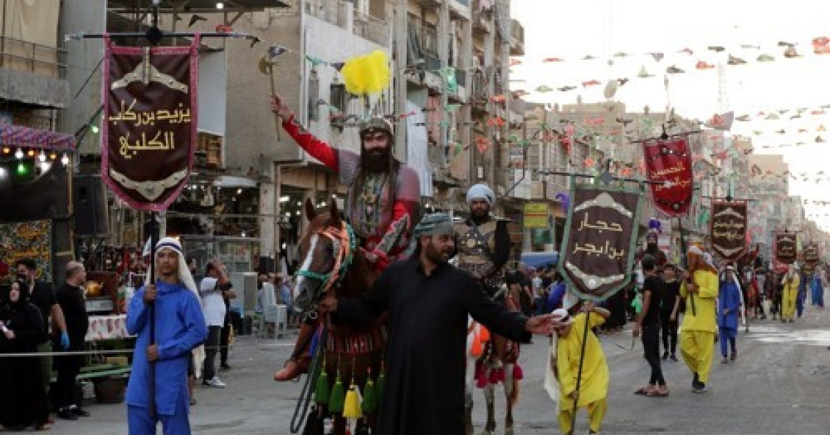 IRAQ BELIEF MUHARRAM FESTIVAL