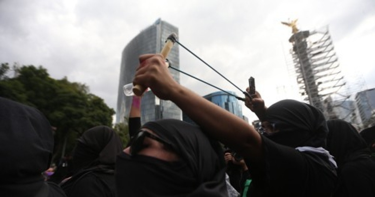 MEXICO HUMAN RIGHTS PROTEST