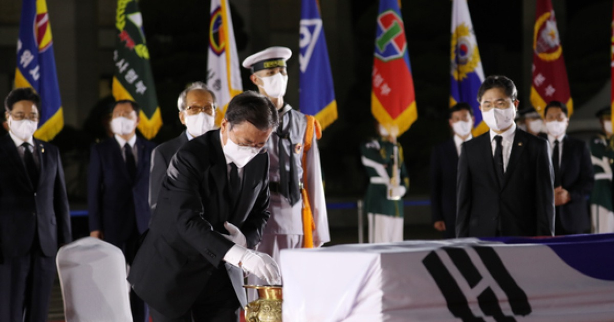 Remains of independence fighter Hong Beom-do repatriated from Kazakhstan