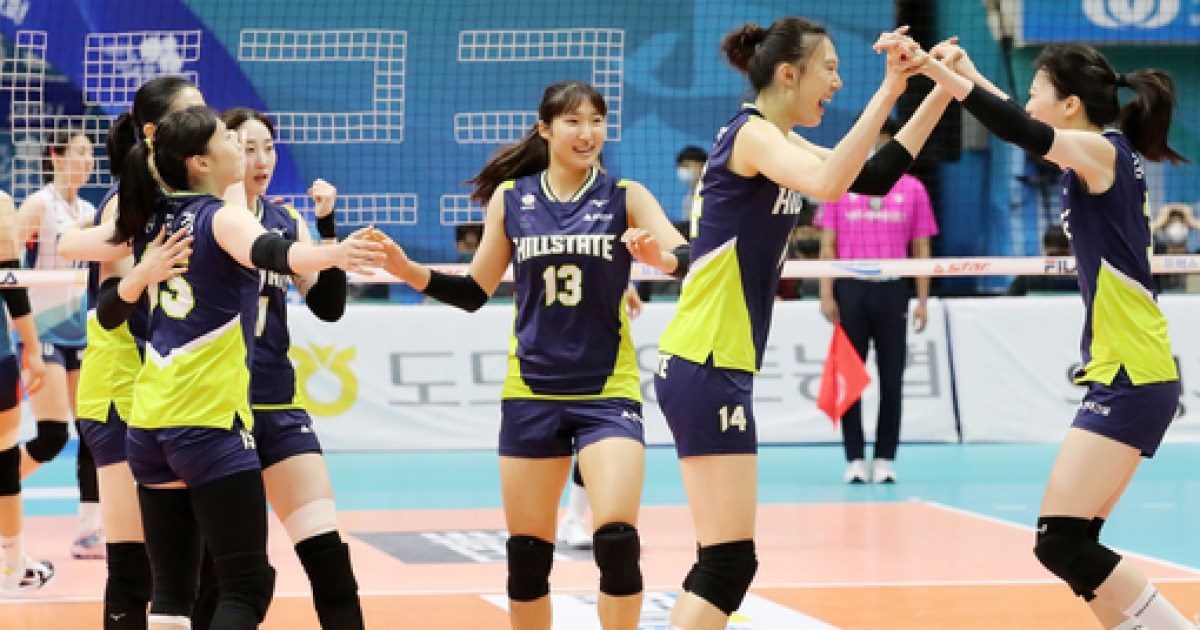Hyundai Hillstate beat GS Caltex to take 2021 KOVO Cup