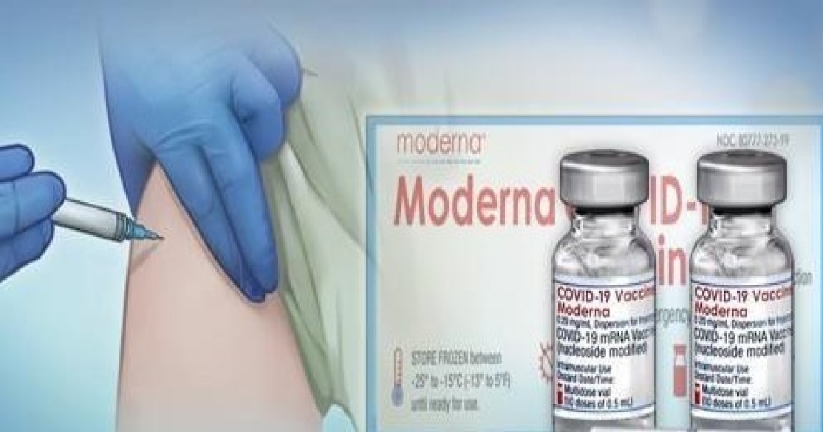 1m Moderna doses arrive Thursday