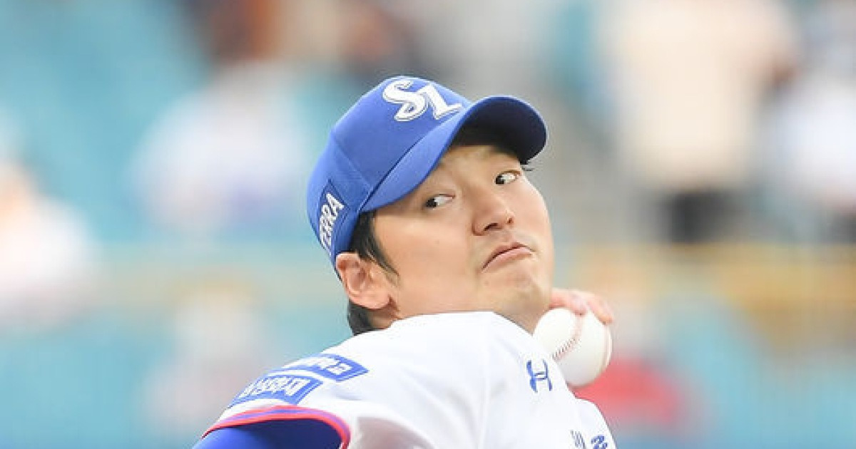 '5승 무패 ERA 1.16' 백정현, 데뷔 14년만의 첫 KBO 리그 월간 MVP 수상