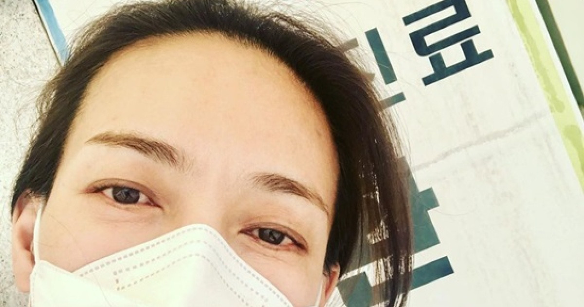 박선영 골때녀 결승전 앞두고 코로나 검사 코가 넘 아파요