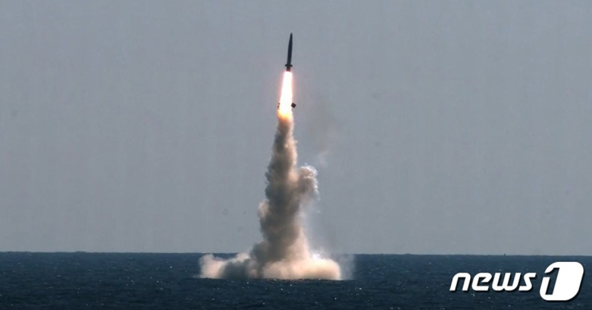[뉴스1 PICK]韓 독자 개발한 SLBM 잠수함 수중 발사 성공..세계 7번째