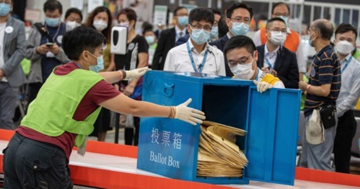 CHINA HONG KONG ELECTIONS