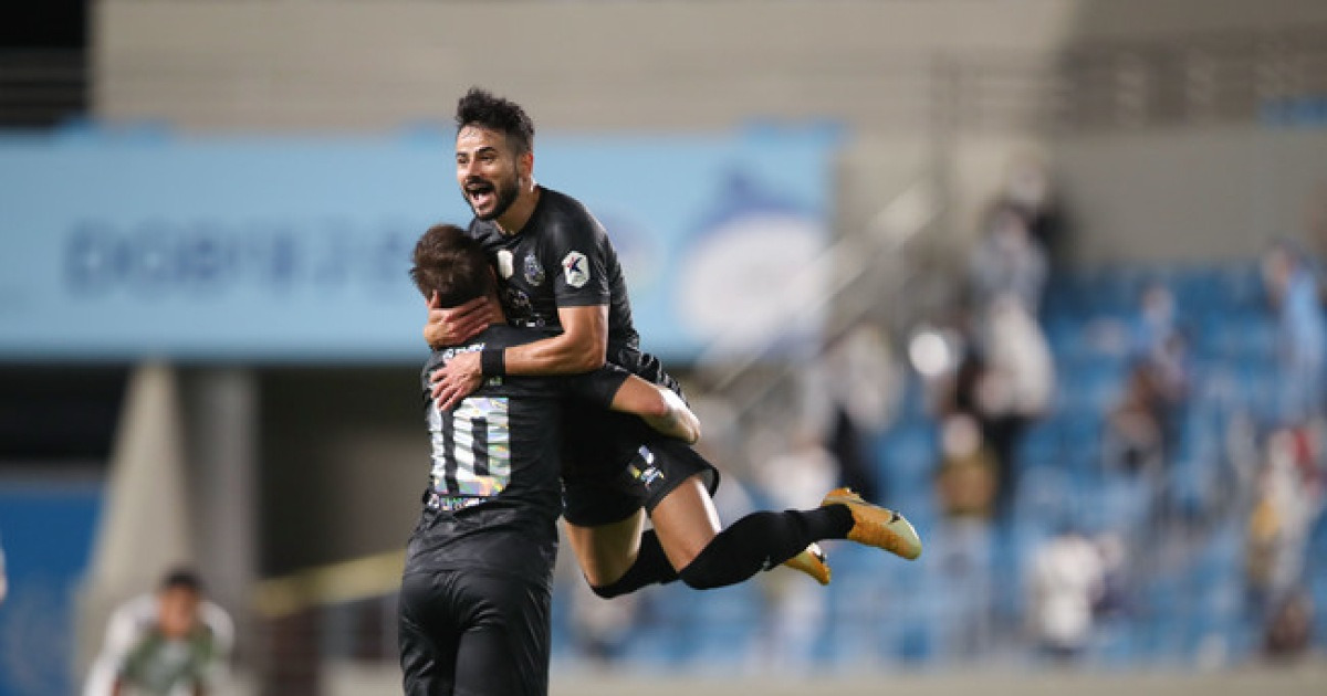 '1G 1AS 맹활약' 세징야, K리그1 30R MVP 선정..K리그2는 조규성