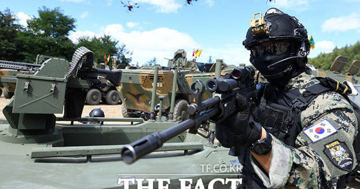 'Army TIGER 4.0' 포효하는 미래 육군..전장 압도할 첨단과학 [TF사진관]