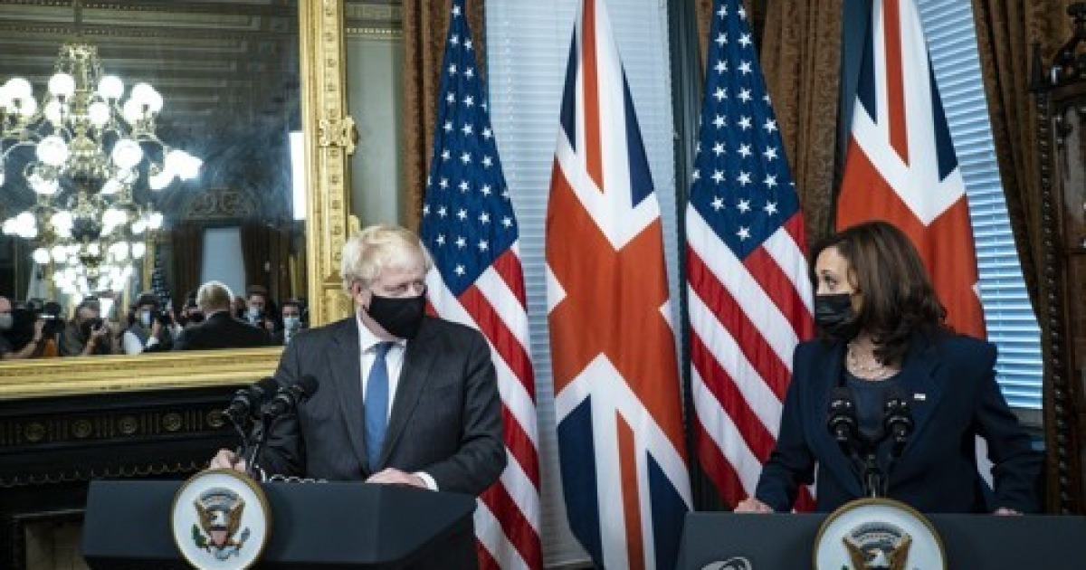 USA BRITAIN HARRIS JOHNSON