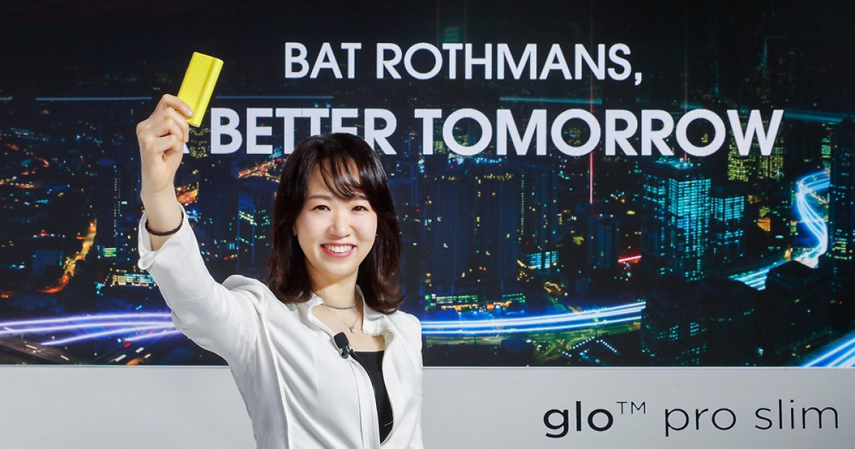 BAT unveils glo pro slim in Korea