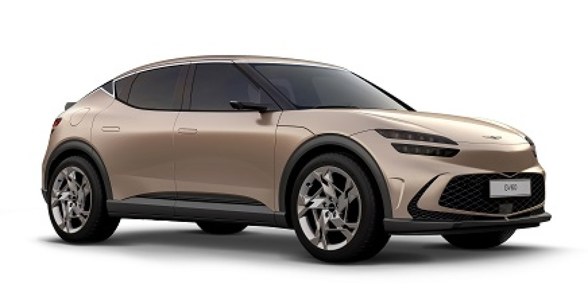 제네시스 첫 전용 전기차 'GV60'..1회 충전 451km 주행