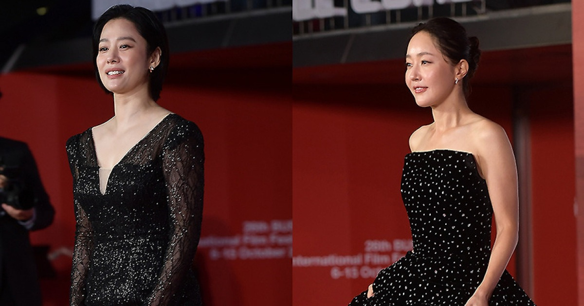 고혹적인 블랙드레스로 26th BIFF 레드카펫 물들인 여우들[포토엔화보]