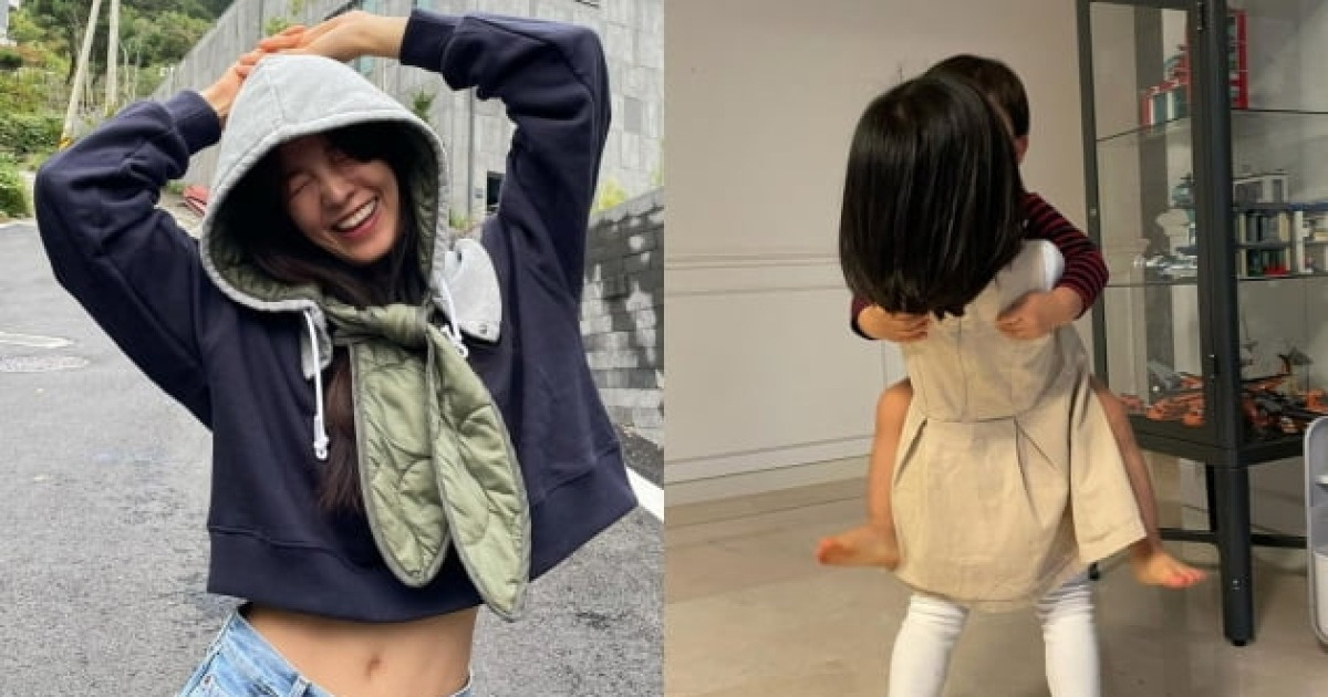 '49kg' 김성은 "3kg밖에 차이 안 나"..다이어트 저절로 될 것 같은 극한 육아 [TEN★]