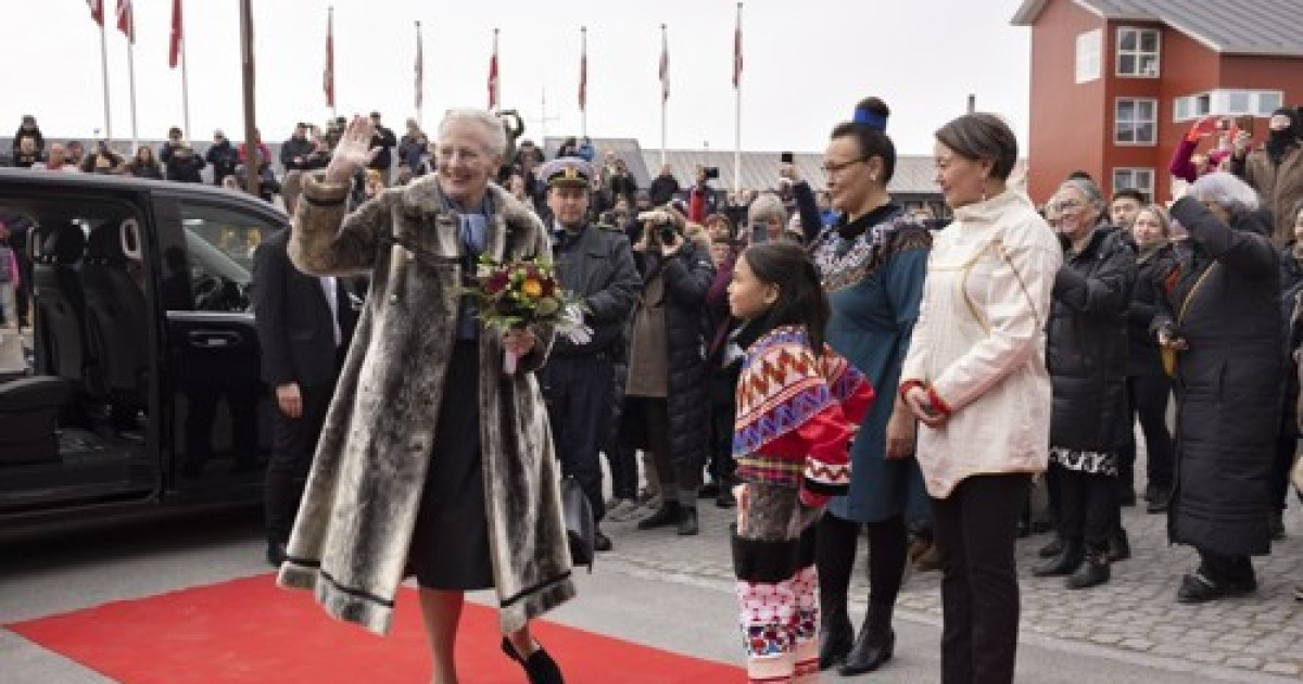 GREENLAND DENMARK QUEEN VISIT