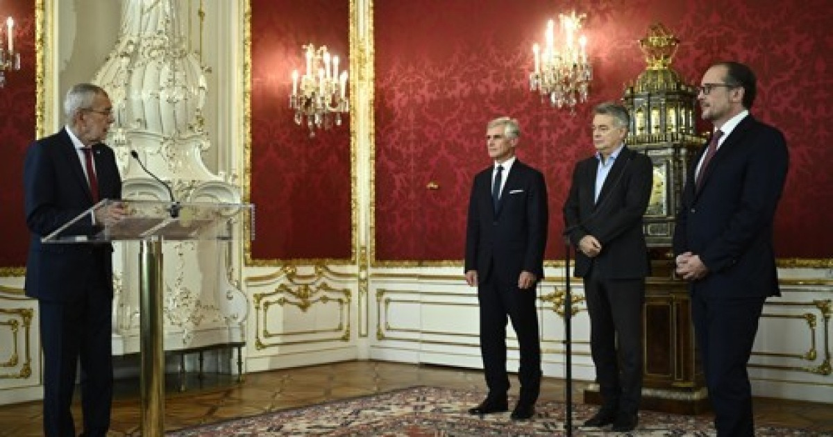 AUSTRIA GOVERNMENT INAUGURATION