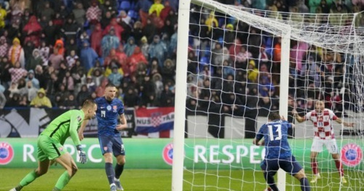 Croatia Slovakia WCup 2022 Soccer