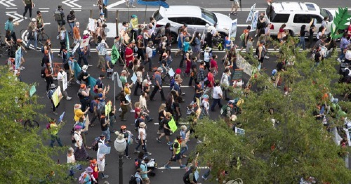 USA ENVIRONMENT CLIMATE PROTESTS