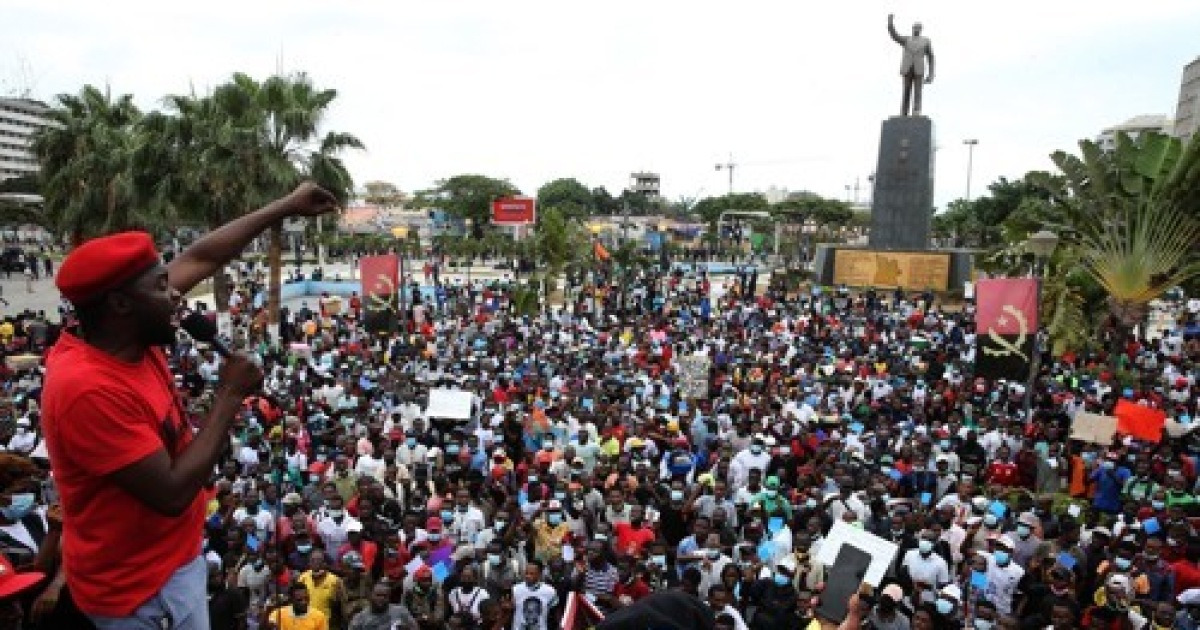 ANGOLA PROTEST