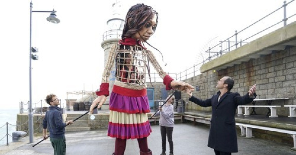 Migration Britain Puppet