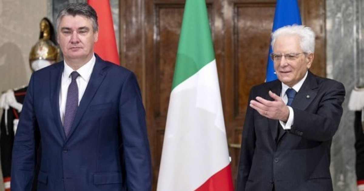 ITALY CROATIA DIPLOMACY