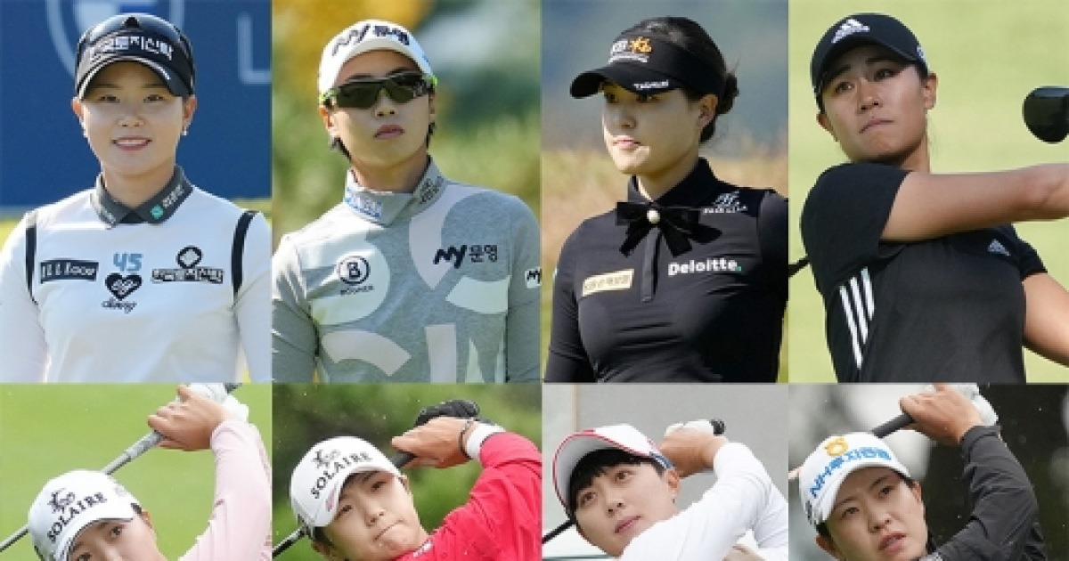 LPGA 'BMW 레이디스 챔피언십' 2R 성적은?..고진영·전인지·박성현·김효주·박민지·임희정·안나린 등