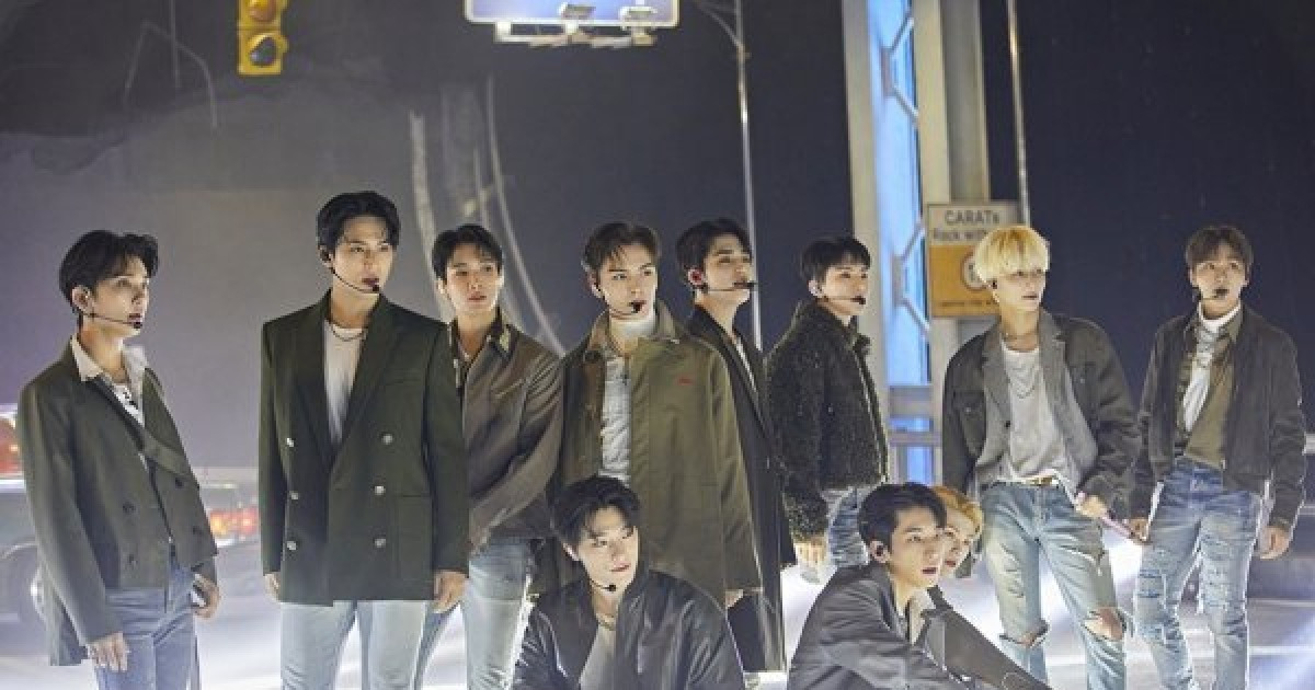 세븐틴, 美MTV 'Fresh Out Live' 출연..전세계 유혹