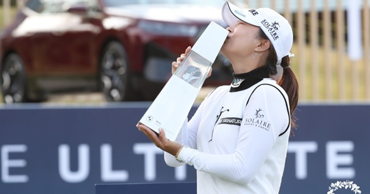 고진영, 연장 승부 끝 임희정 따돌리고 우승..한국 LPGA 200승 금자탑(종합)