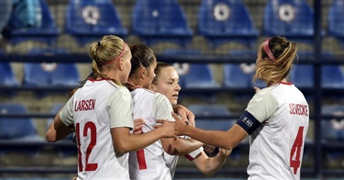 Montenegro Denmark WWC Soccer Qualification