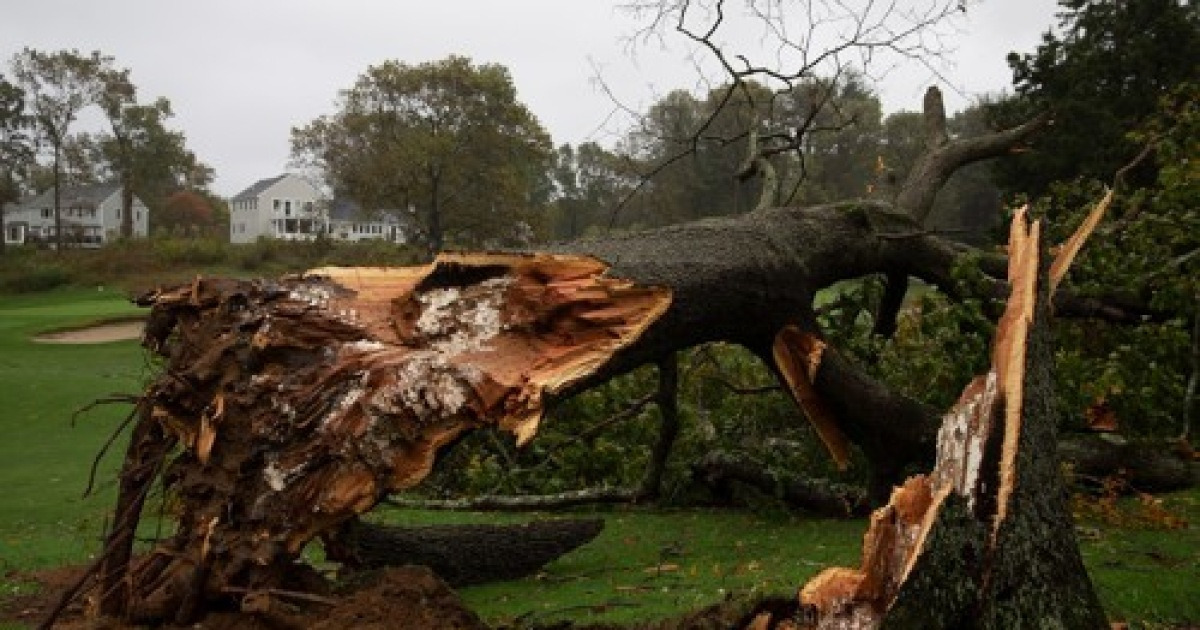 USA WEATHER MASSACHUSETTS NOR'EASTER DAMAGE