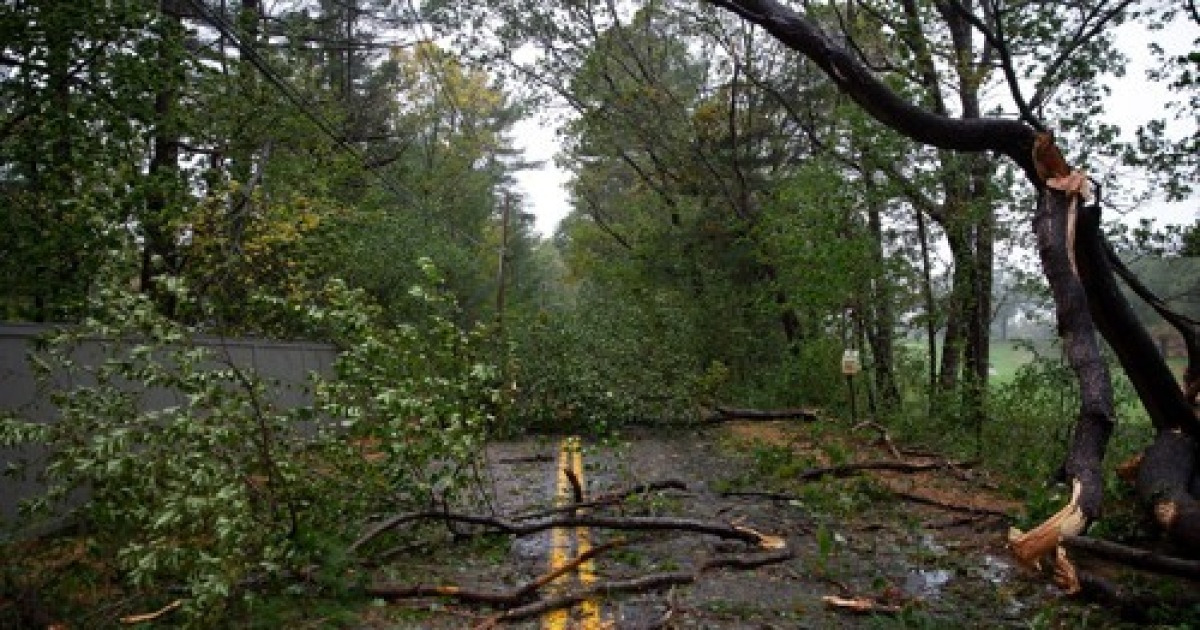 USA WEATHER MASSACHUSETTS NOR'EASTER DAMAGE