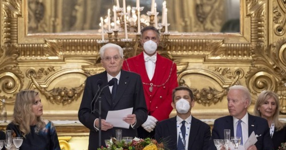 ITALY G20 ROME SUMMIT