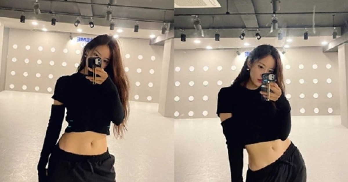 효민, 뺄 살이 어딨다고? -7kg 감량→개미허리 자랑 [똑똑SNS]