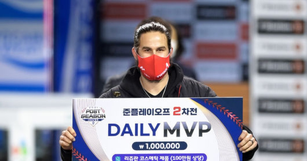 켈리, '준PO2 MVP는 바로 나' [사진]