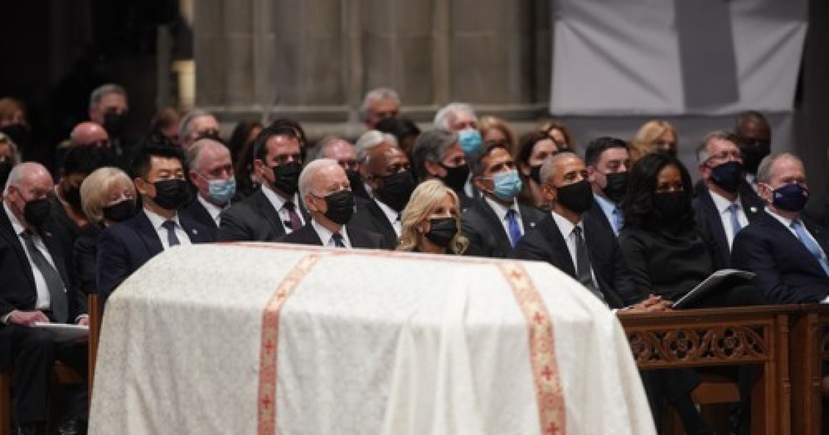 USA COLIN POWELL FUNERAL
