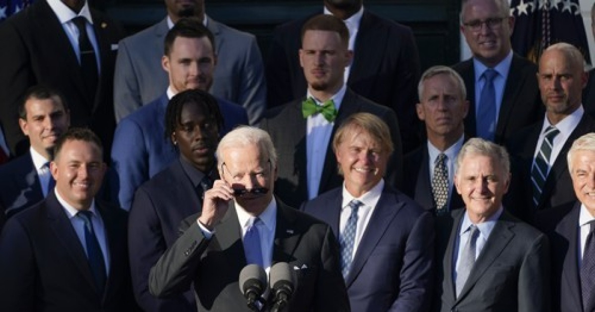 Biden Milwaukee Bucks