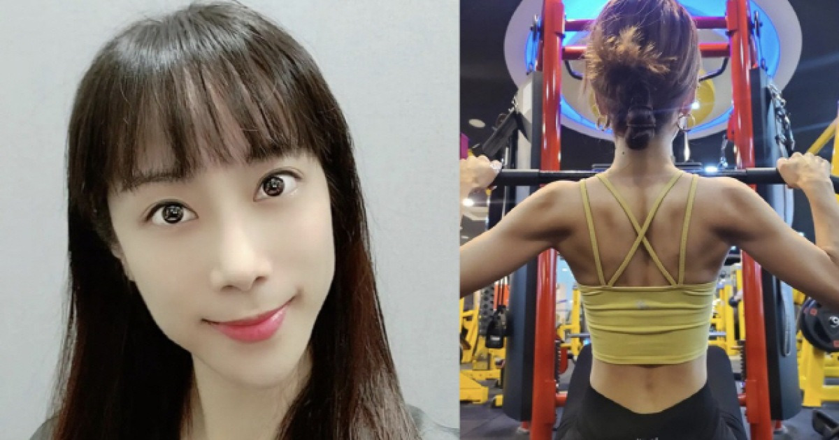 'CEO♥' 조민아, 가녀린 체구에 '잔뜩 성난 등근육'.."만삭 때 51kg→지금은 43kg"