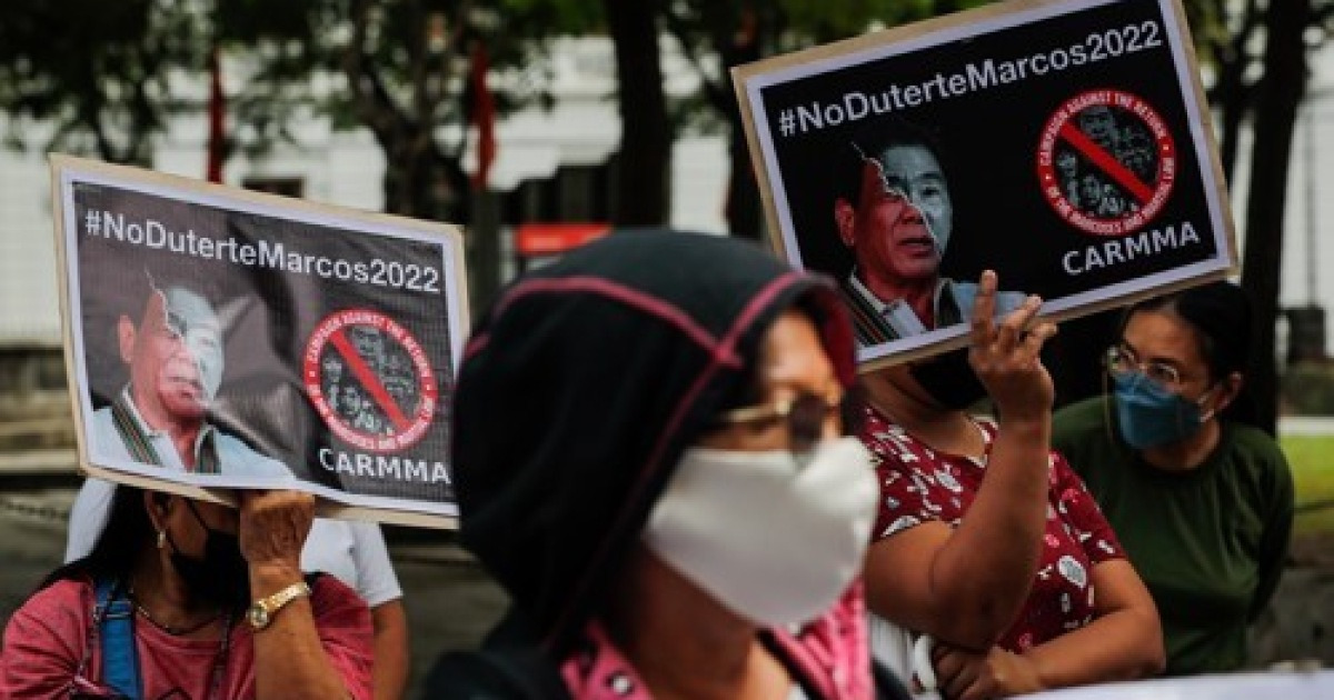 PHILIPPINES MARCOS ELECTIONS PROTEST