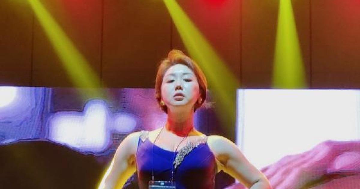 WBFF KOREA 심사위원 김은혜, 무대위에서 뽐낸 건강미!!!