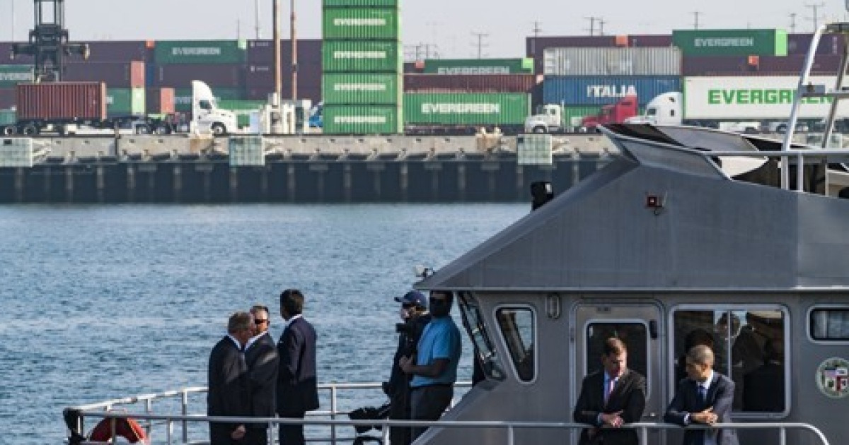 Port Backlog California