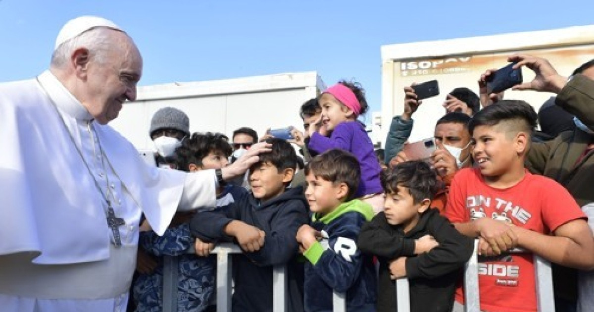 GREECE POPE FRANCIS VISIT