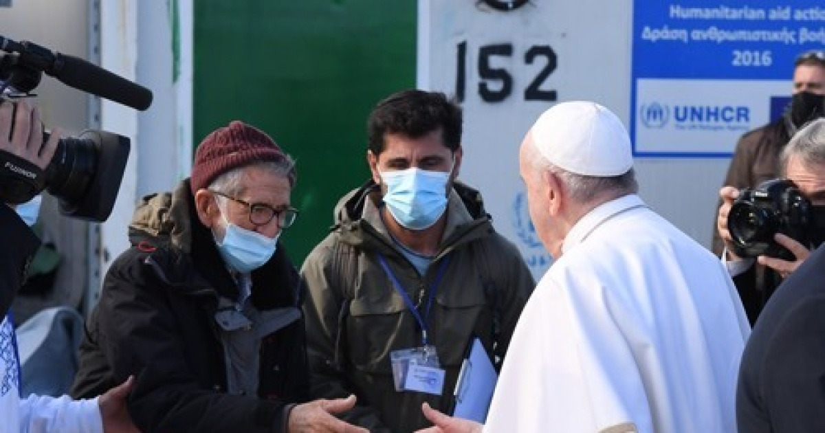 GREECE POPE FRANCIS VISIT