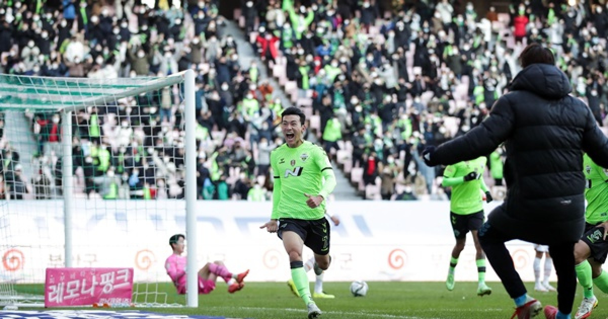 전북 한교원, K리그1 38R MVP 선정