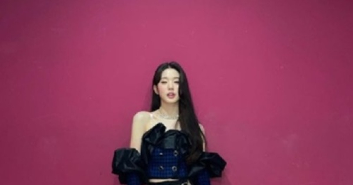 '173cm' 아이브 장원영, 비현실적 비율 자랑 [똑똑SNS]