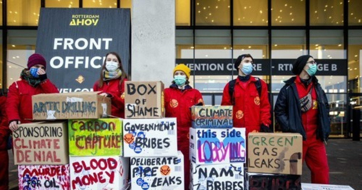 NETHERLANDS SHELL PROTESTS