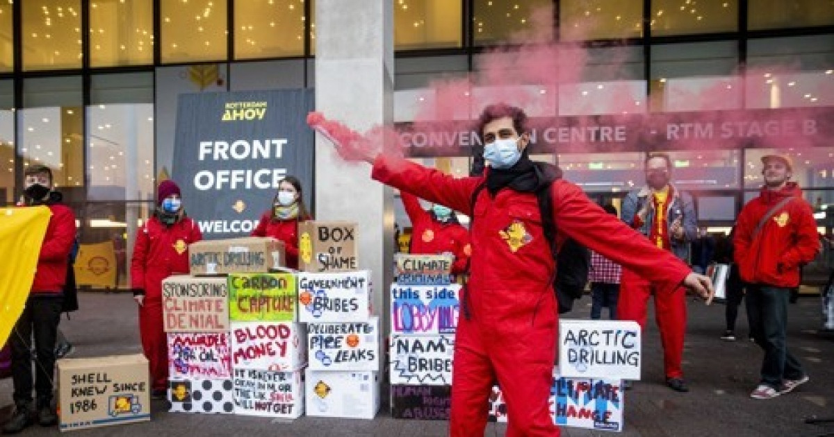 NETHERLANDS SHELL PROTESTS